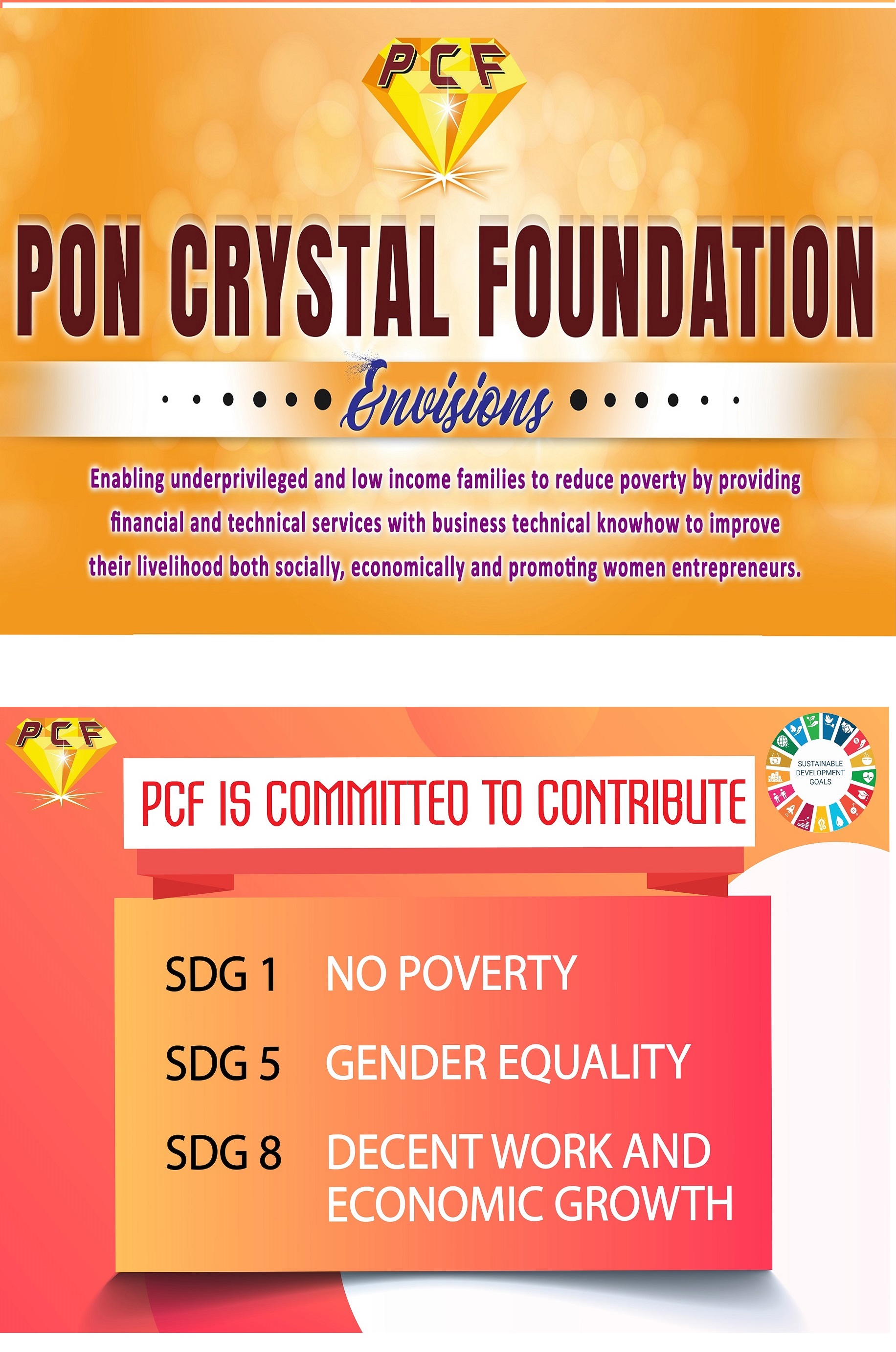 Pon Crystal Foundation
